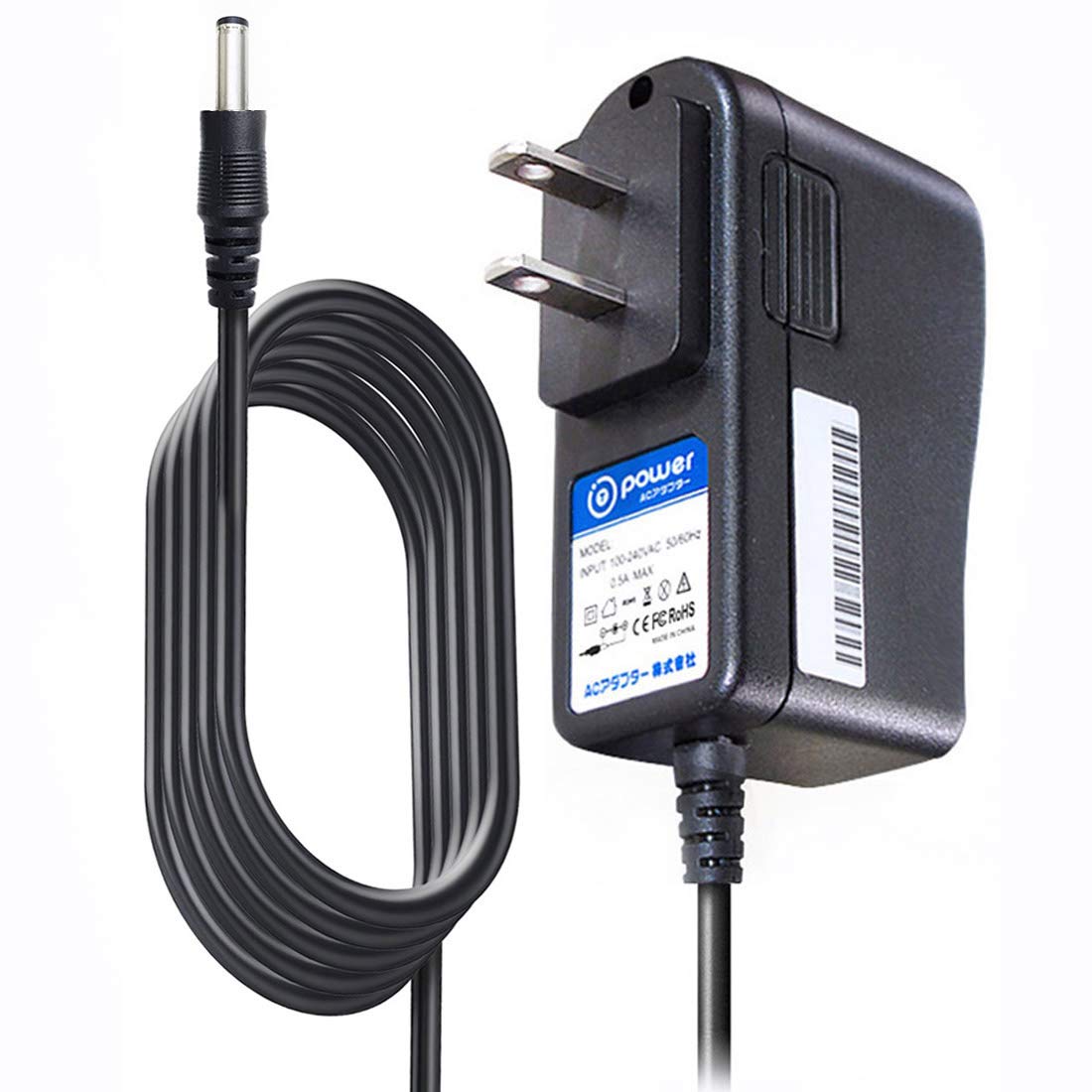 T POWER Ac Dc Adapter Charger for No No Hair Removal System Micro PRO, Ultra Series Model 8800 8810 8820 Black Pink Silver NONO Men YAMAN Depilation Machine Pro Plus Classic Power Supply