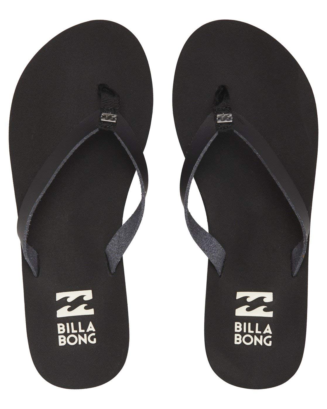 Billabong Women's Shore Breakerz Flip Flop, Black, 9