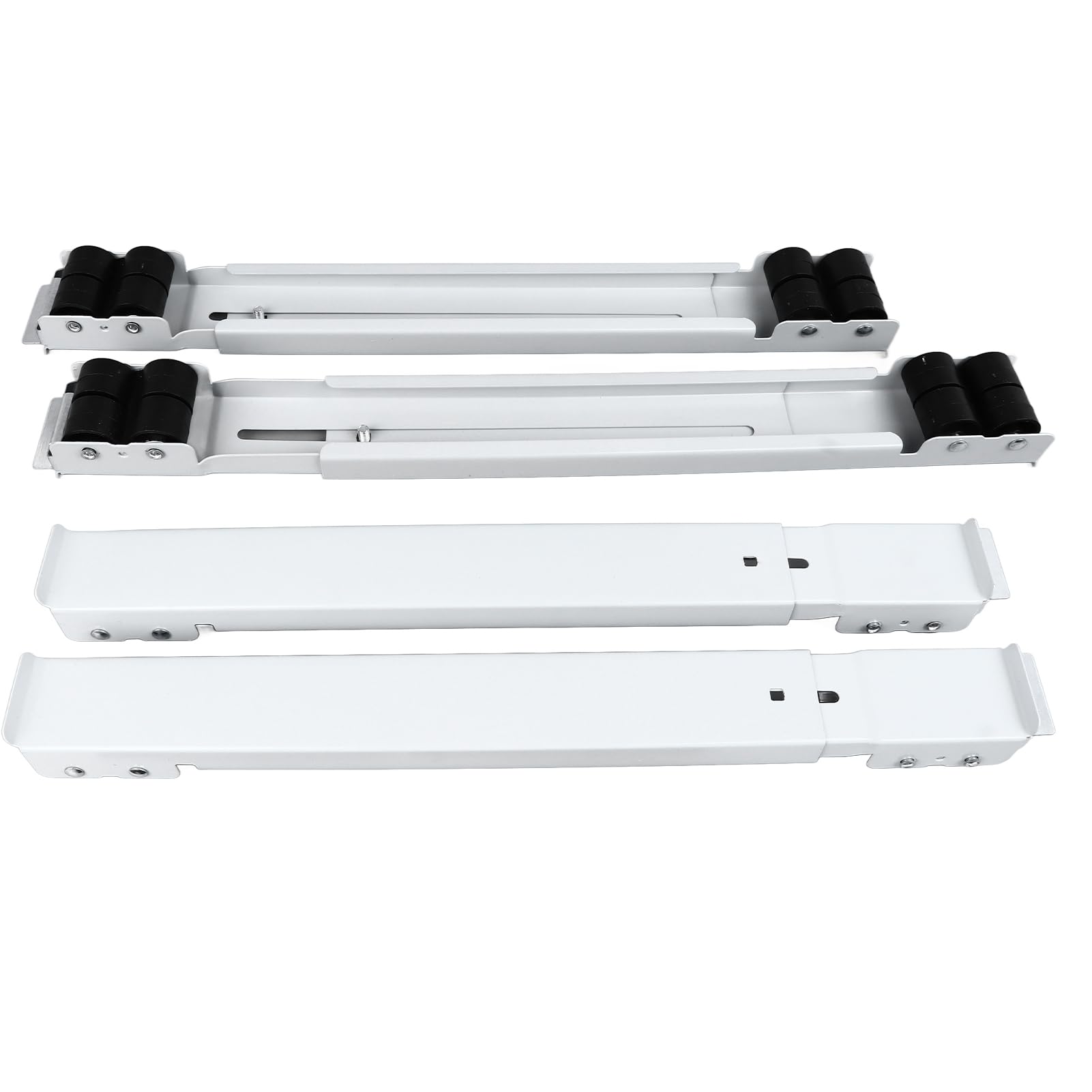 AYNEFY Stable and Washing Machine Mobile Roller in White Iron for High Load Bearing and Low Noise, Ideal for Appliances, AYNEFYugezv79fbm