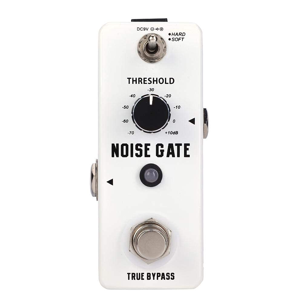 Guitar Noise Gate Suppressor Guitar Noise Killer Effect Pedal for Electric Guitars
