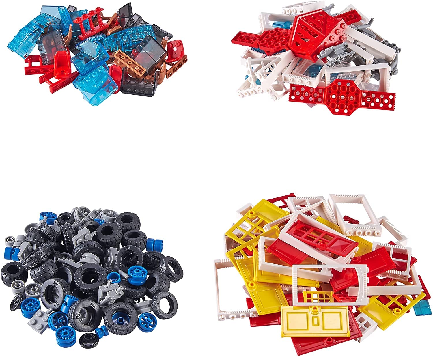 MAX Build More Building Bricks Value Set (1000 Pieces) by ZURU, Building Blocks Playset for Boys, Girls, Children - Compatible with Other Major Brands (1000 Piece)