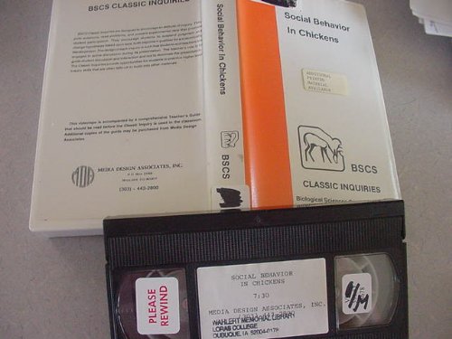 VHS Video Tape of Social Behavior in Chickens [Biological Sciences Curriculum Study]