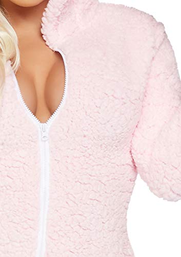 Leg Avenue Women's Assorted Cuddly Animal Costumes Adult Sized Costumes, Cuddle Bunny, Large US