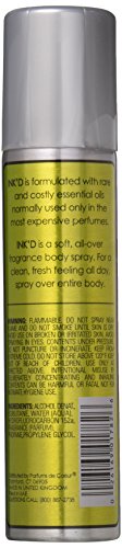 Parfums De Coeur Ink'd Fragrance Deodorant Body Spray for Women, 2.5 Ounce, INK25