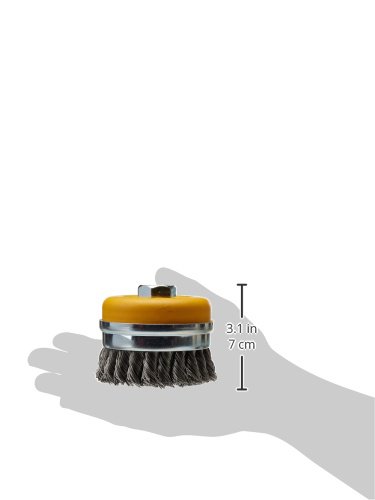 DEWALT Wire Cup Brush, Knotted, 4-Inch (DW4916)