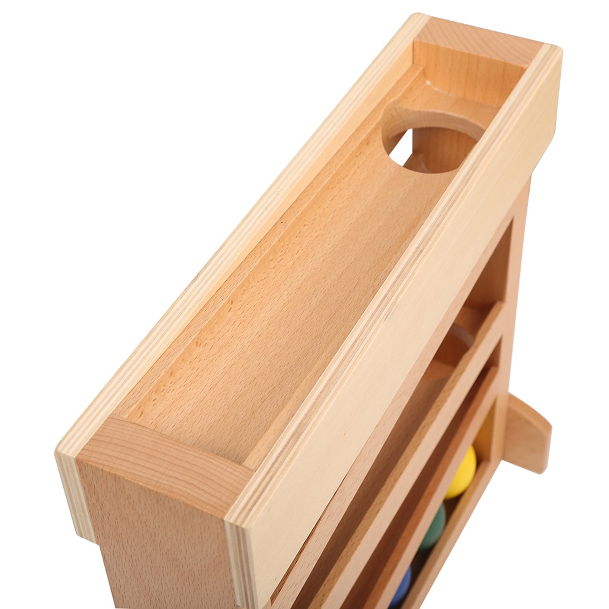 MEYOR Montessori The Tracker The Visual Tracker Tracker Ball Maze Baby Wooden Toys for 3+ Years Old
