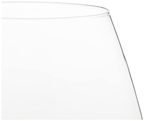 Luigi Bormioli Atelier Stemless Pinot Noir Wine Glass, 20-Ounce, Set of 6