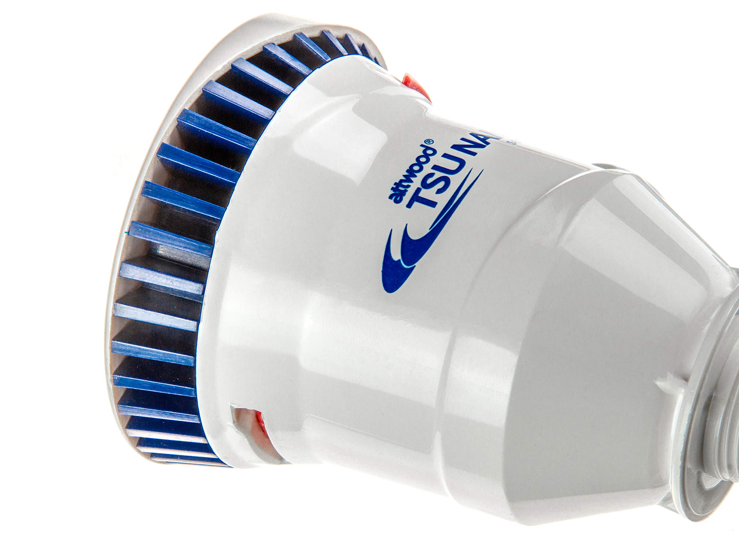 attwood 4653-7 Tsunami Series 800 GPH Fully Submersible Aerator Pump, White Finish, One Size