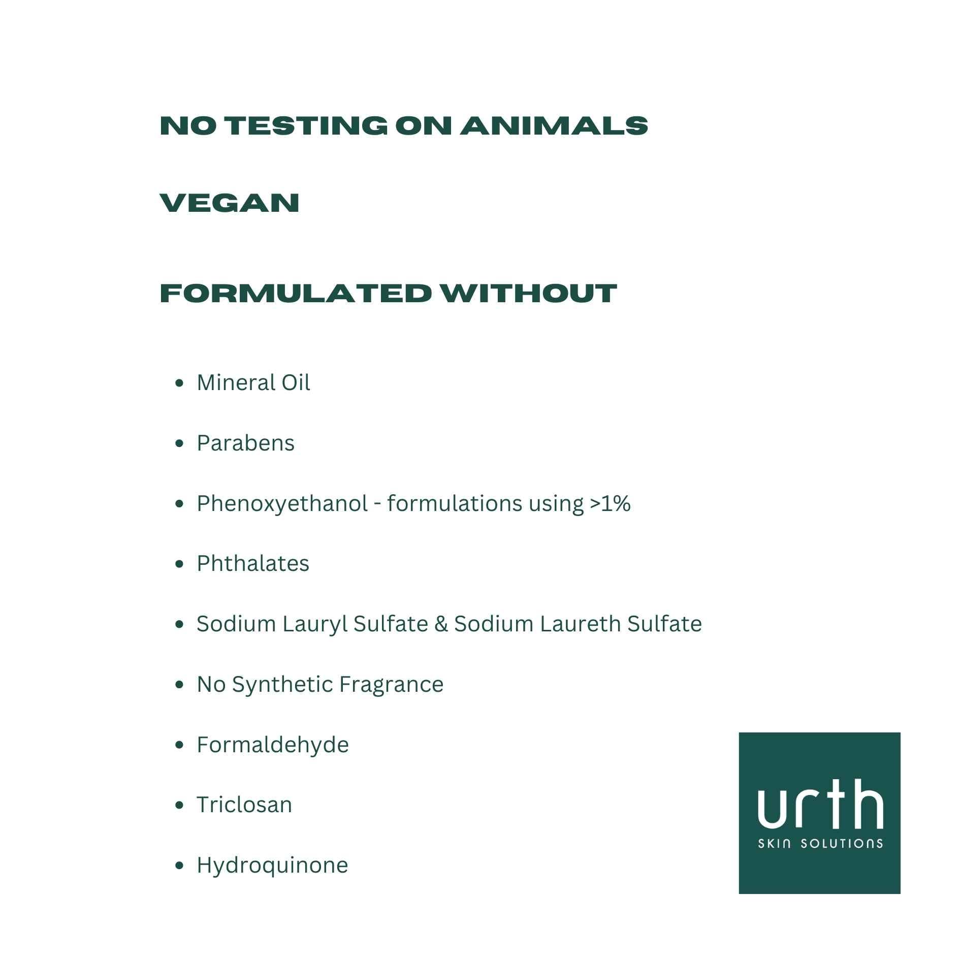 Urth Shave Formula