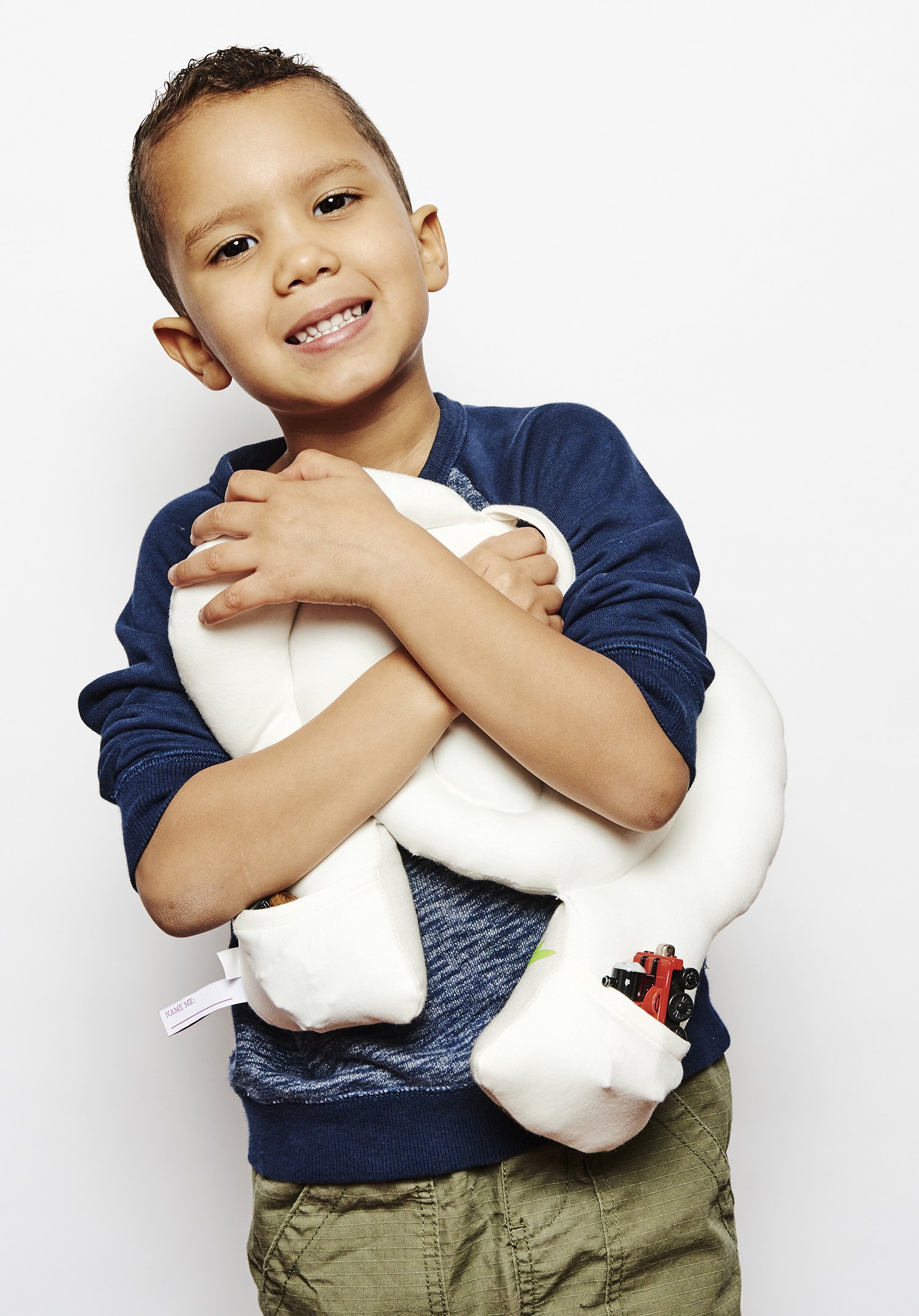 Rhoost Toddler Travel Buddy Neck Rest. Head Support for Kids on Car & Airplane Journeys. Fun Koala or Owl design with Pockets & Name Badge