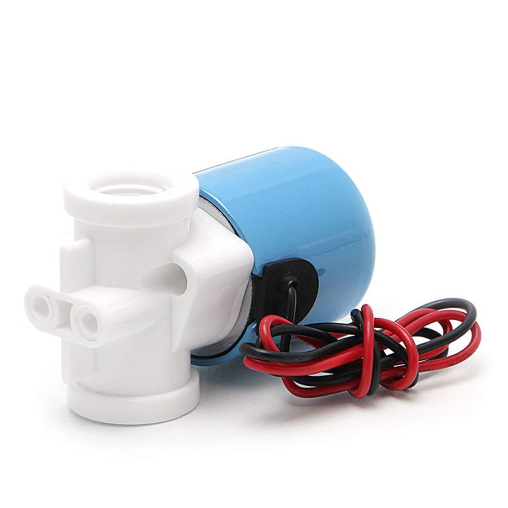 Beduan 1/4" Electric Water Solenoid Valve for Pure Filter System DC 12V（Pack of 1)