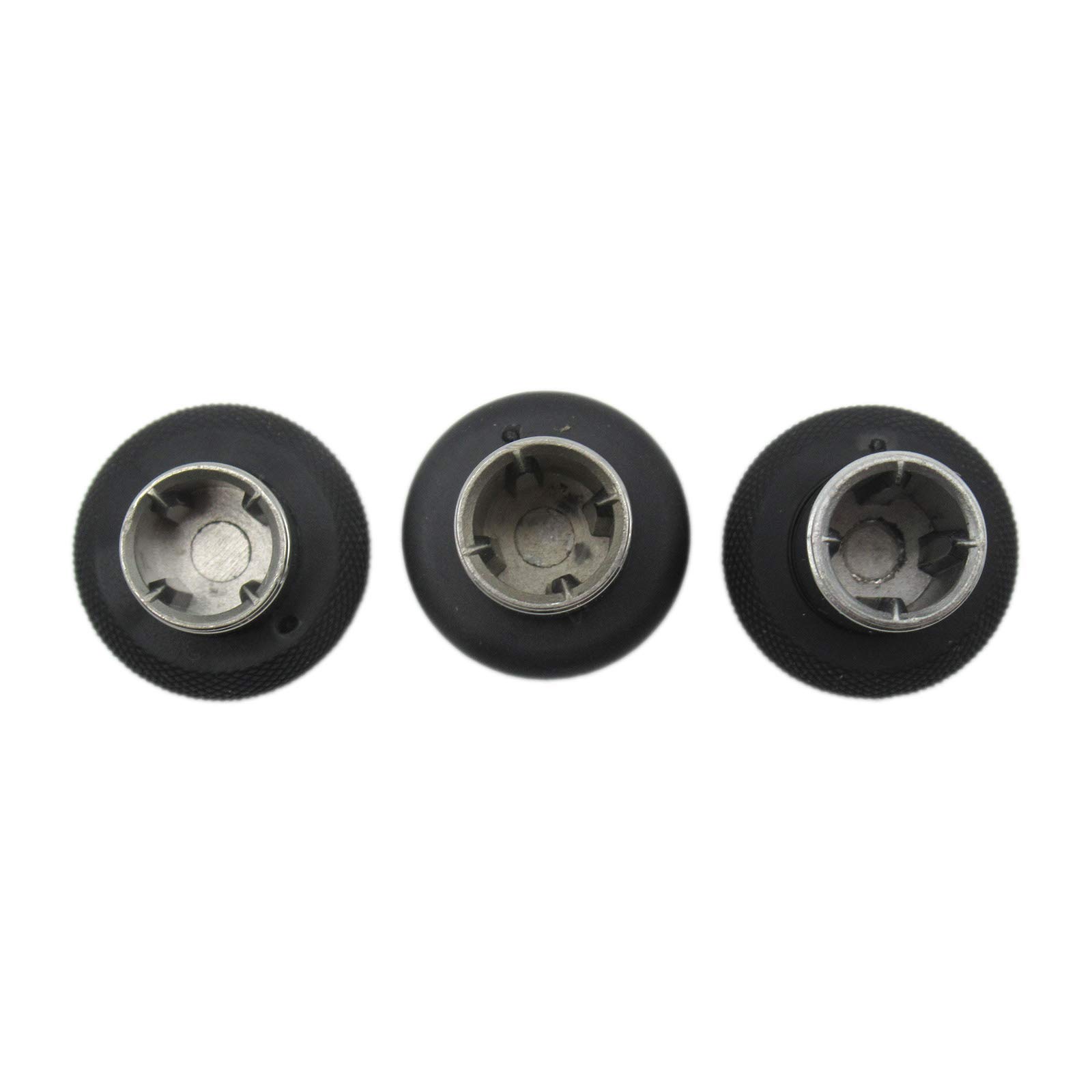Gxcdizx Black 6 in 1 Elite Series 2 Metal Mod Swap Thumbsticks Joysticks, Magnetic Analog Stick Grips Replacement for Xbox One Elite Controller Series 2