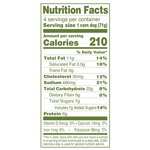 Applegate, Natural Gluten-Free Corn Dogs, 10oz (Frozen)