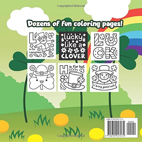 St. Patrick's Day Coloring Book for Toddlers & Preschoolers: A Great St. Patrick's Day Activity Book for Kids Ages 1-4