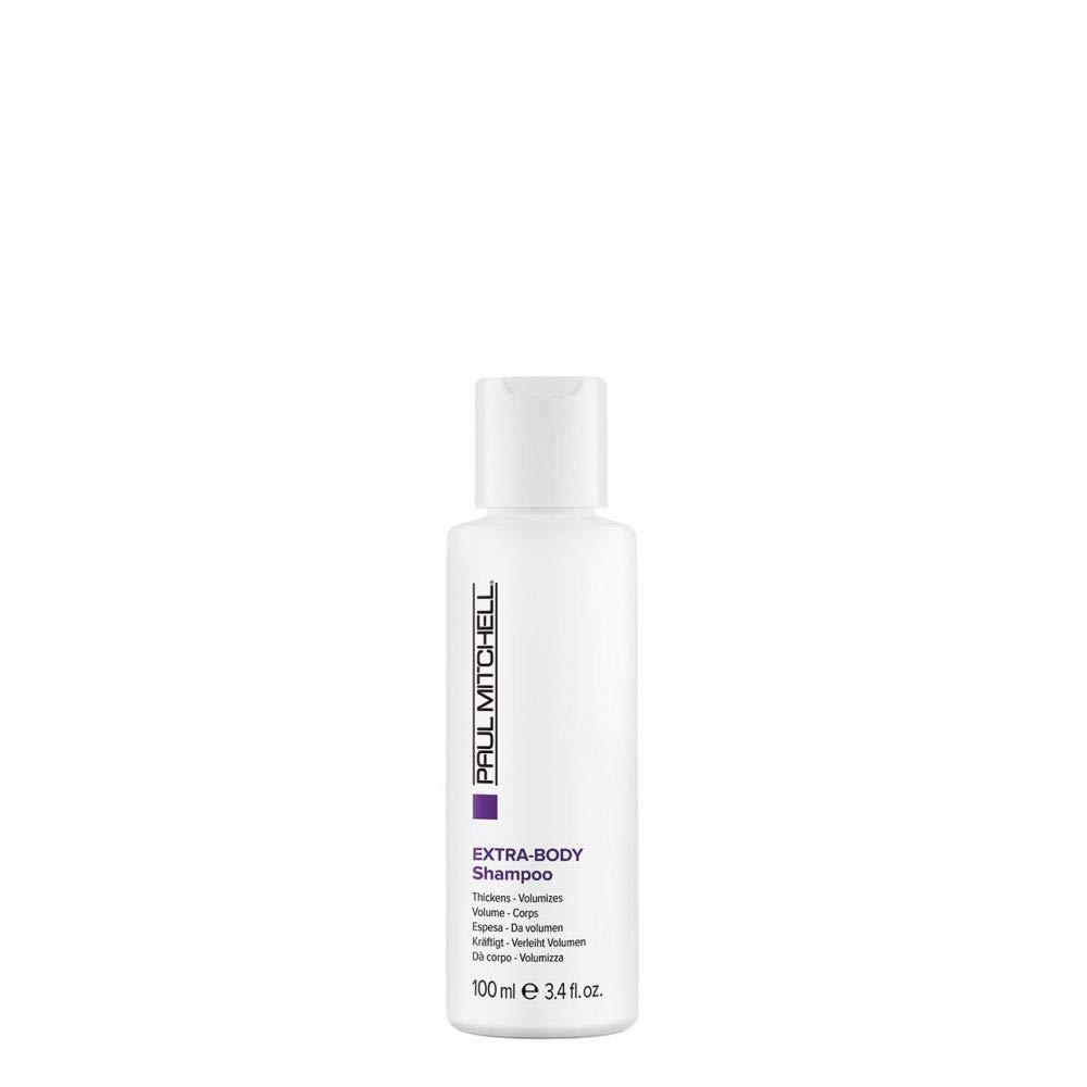 Paul Mitchell Extra-Body Shampoo, Thickens + Volumizes, For Fine Hair, 3.4 Fl Oz