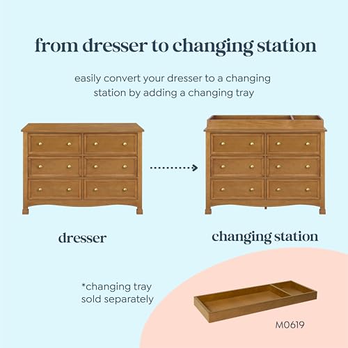daVinci Kalani 6-Drawer Dresser in Chestnut, GREENGUARD Gold Certified