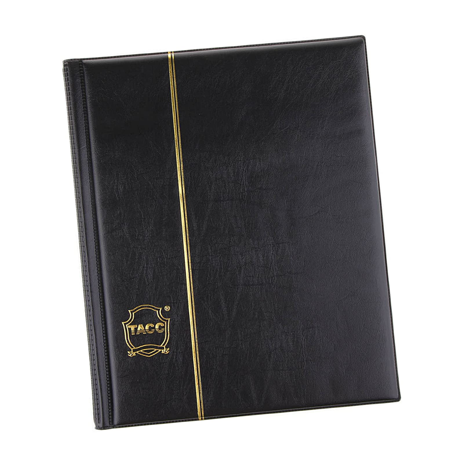 Stamp Albums Stockbook for Collectors, 5 Rows and 6 Rows Pockets, 10 Sheet Black