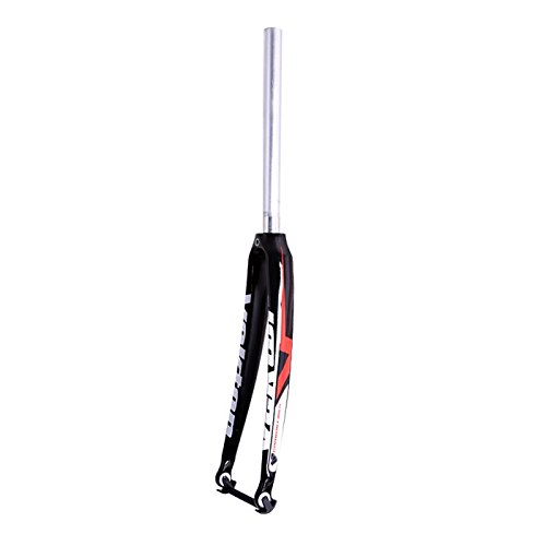 BaveL Carbon 700c*18c/23c/25c Road Bicycle Fork Bike Fork Carbon Fiber Road Bicycle Fork Mountain (VEKTOP LOGE BRIGHT)