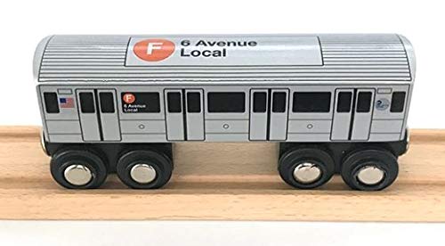 MUNI PALS Munipals MP01-110F Wooden Subway F Train NYC MTA Sixth Avenue Local R160 Car