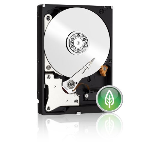 WD Green 1 TB Desktop Hard Drive: 3.5 Inch, SATA III, 64 MB Cache - WD10EARX