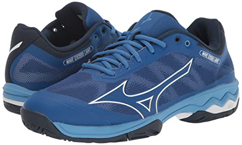 Mizuno Men's Wave Exceed Light, True Blue/White, 11