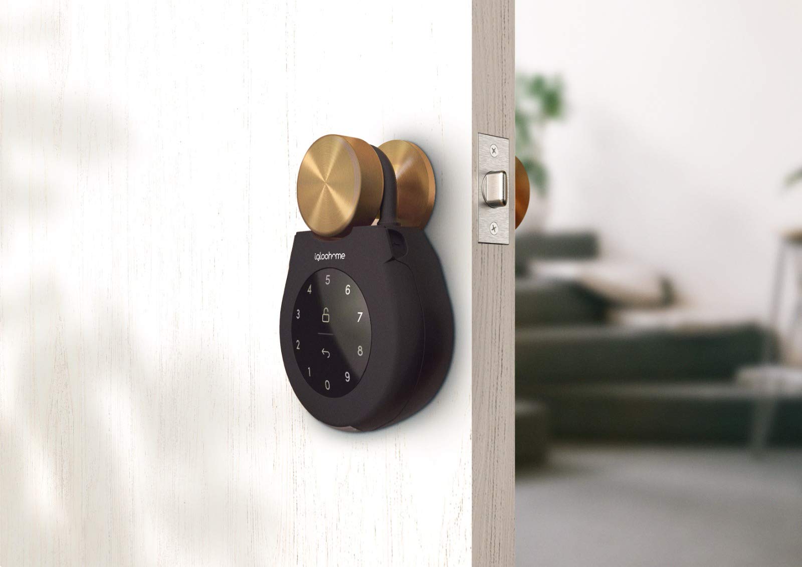 igloohome Keybox 3 Smart Lock Box, Large Key Safe w/Airbnb Sync (iOS/Android) – Remotely Generate Bluetooth-Keys & Pin Codes Without Internet