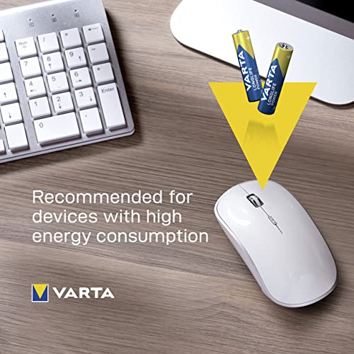VARTA Longlife Power AAA Micro LR03 Alkaline Battery (10-Pack) - Made in Germany - Ideal for Toys, Torches, Controllers and Other Battery-Powered Devices
