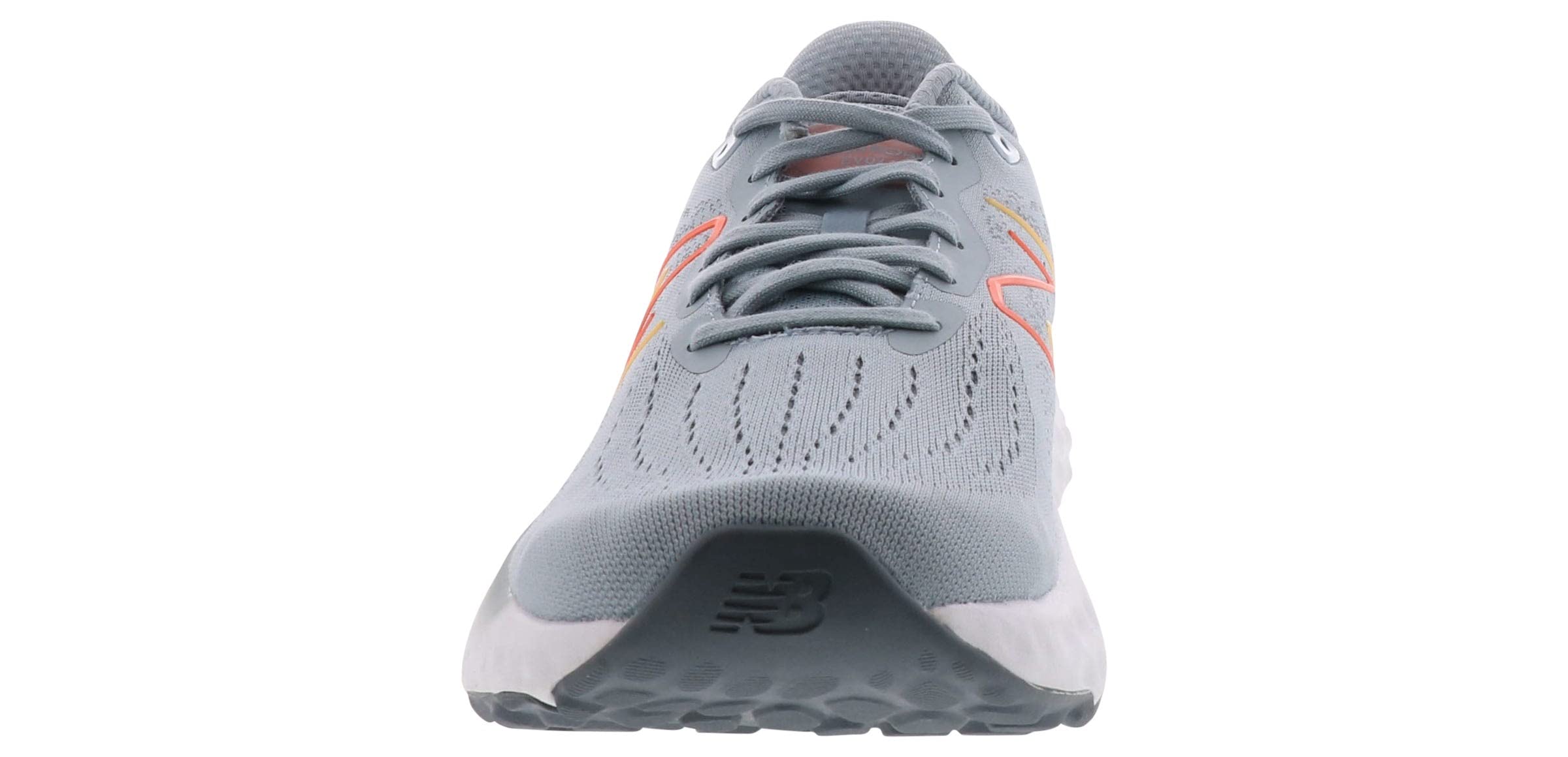 New Balance Men's Fresh Foam EVOZ V2 Running Shoe, Cyclone/Vibrant Orange/Vibrant Apricot, 11