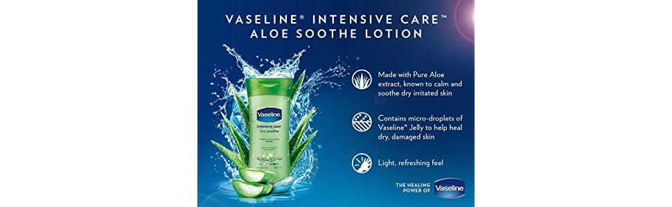 Vaseline Total Moisture Aloe Fresh Lotion