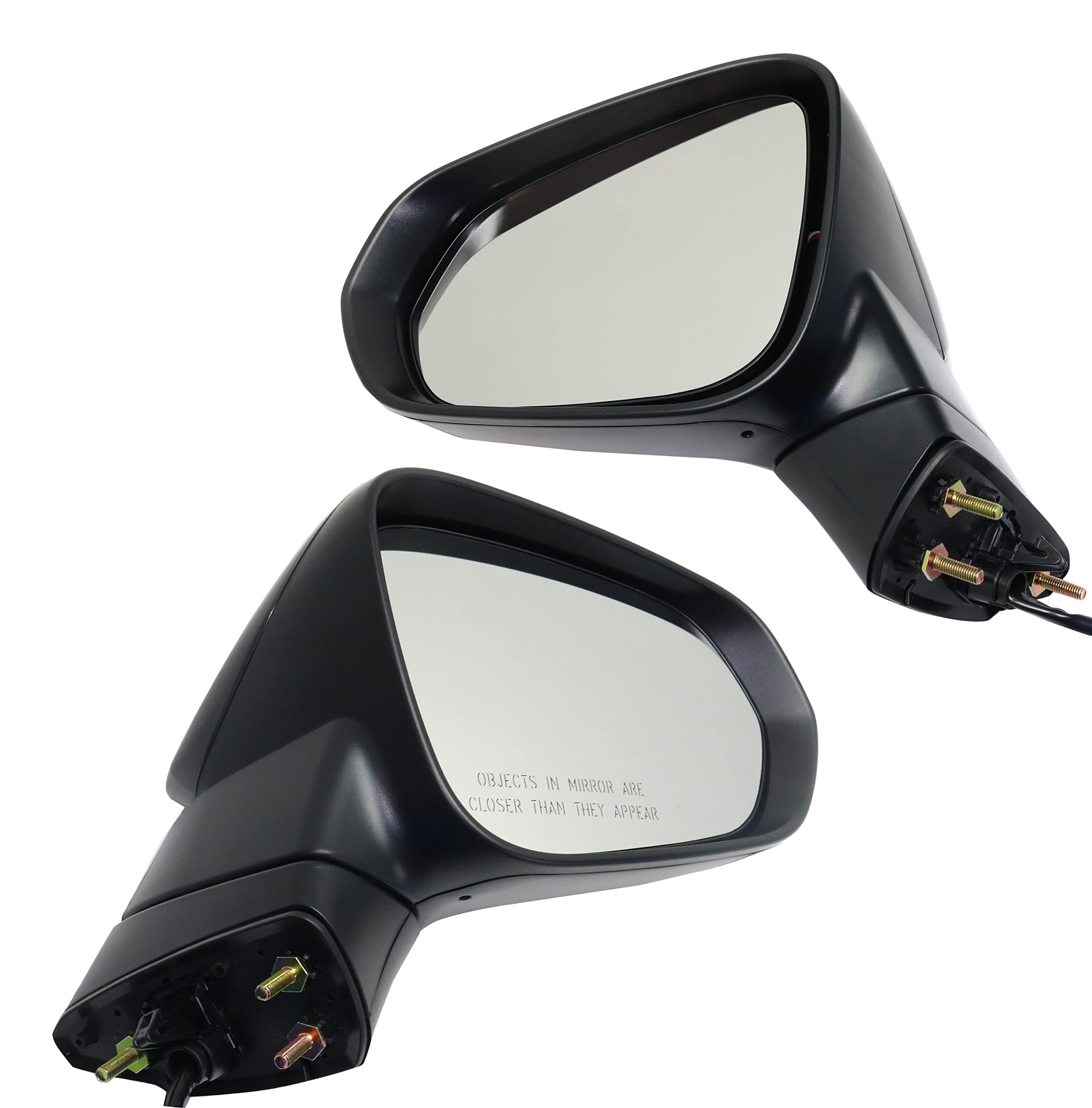 Kool Vue Driver & Passenger Side Power Heated Mirrors for Lexus NX200t NX300h 2015-2017 With Signal Light & Memory Paintable