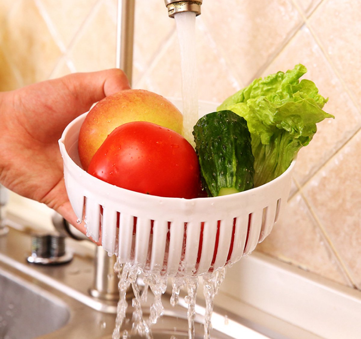 Bowl Maker | Easy Fruit Vegetable Cutter Bowl Fast Salad Slicer