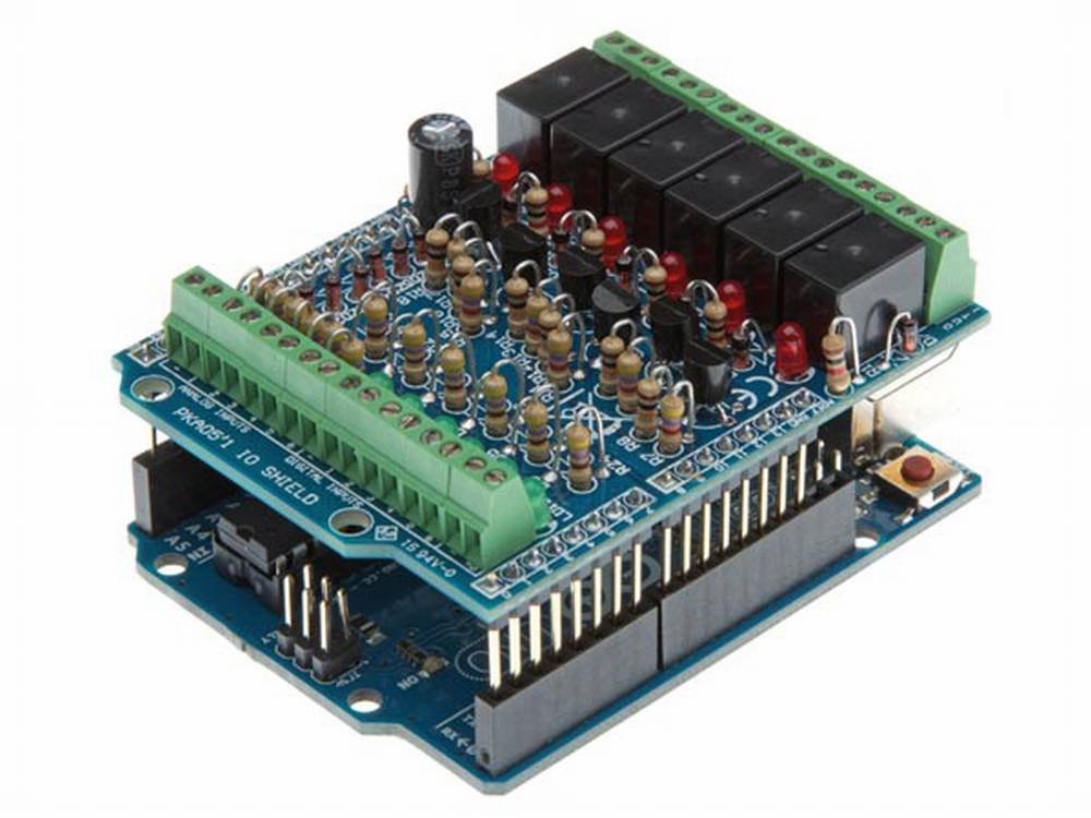 Velleman VMA05 I/O Shield for Arduino, 1 Grade to 12 Grade, 2.75" L x 2.16" W x 1.18" H