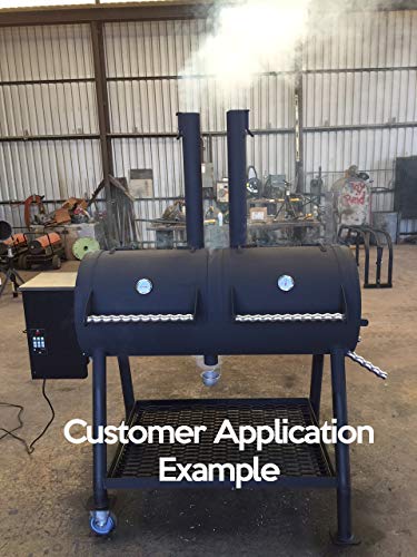 Pellet Pro® Patriot 12" Pellet Grill Hopper Assembly- Made in The U.S.A - PID Controller