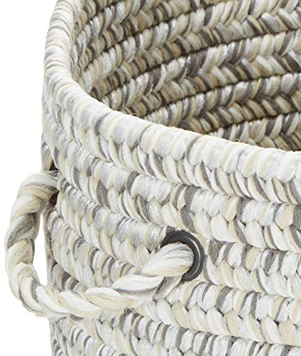 Colonial Mills Corsica Utility Basket, 14 by 10-Inch, Silver Shimmer