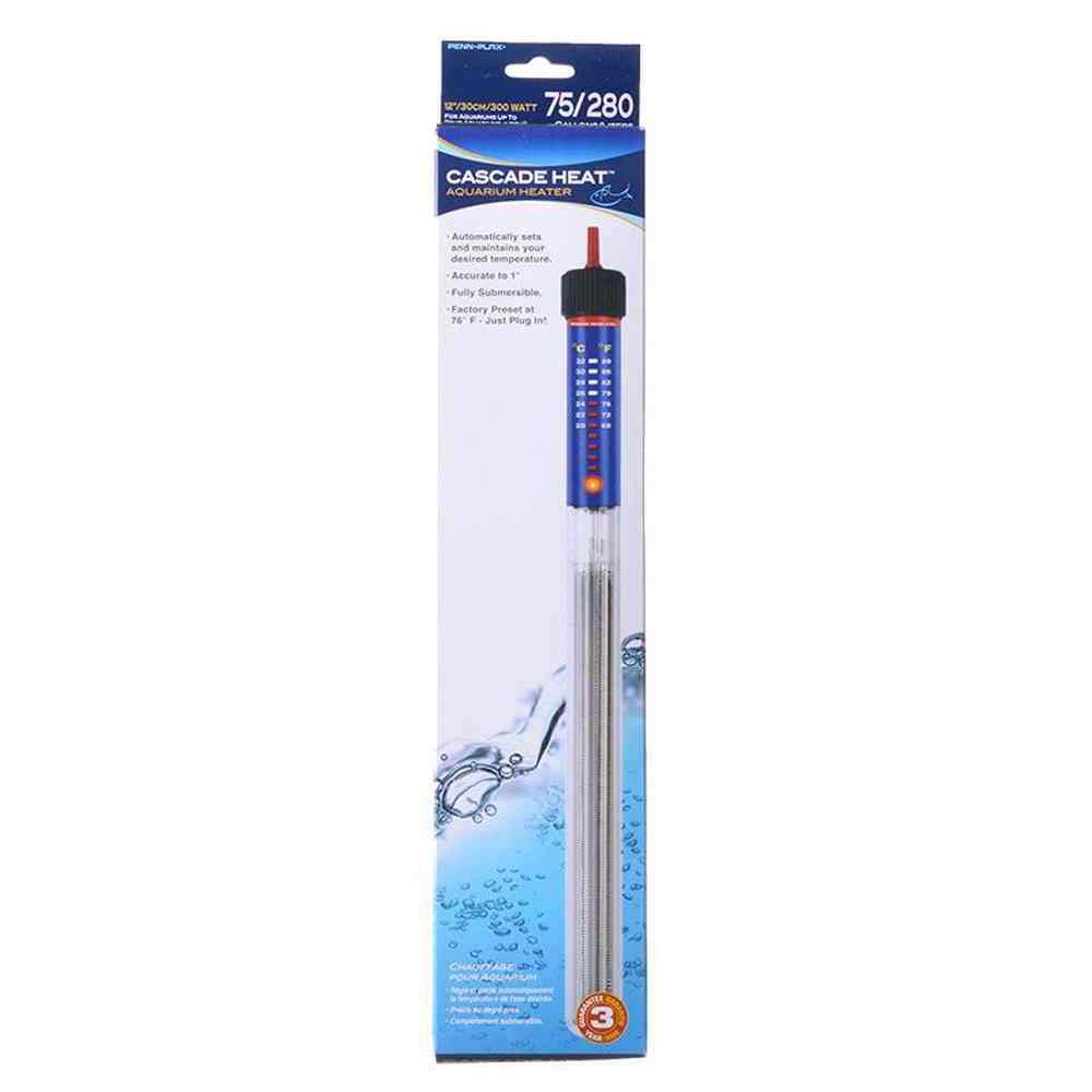 Penn-Plax Cascade Heat Aquarium Heater β Fully Submersible β Great for Freshwater and Saltwater Fish Tanks β 13.5β Length β 300 Watt