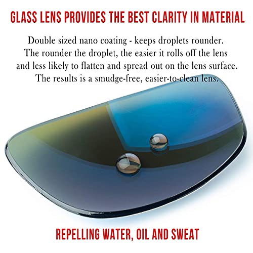 B.N.U.S Step Up Your Style Game – Corning Glass Lenses Polarized Sunglasses for Men and Women