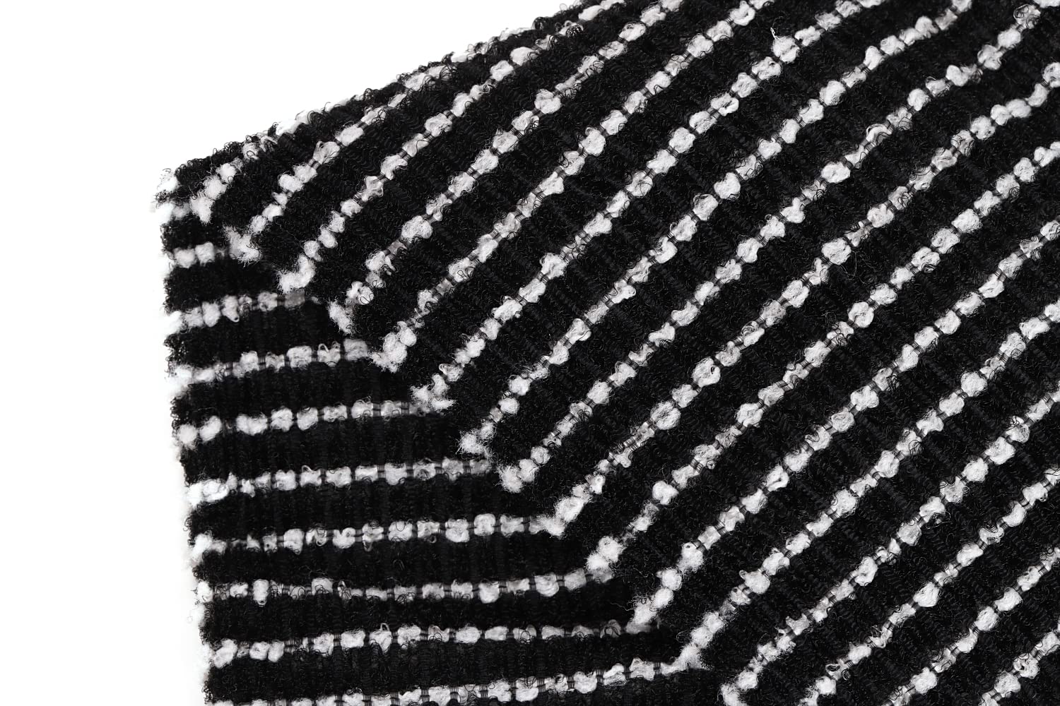 Exfoliating Washcloth [Made in Japan] Extra Long Exfoliating Towel Special Texture Makes Fluffy Foam Lather, Back Scrubber, Dead Skin Cell Remover, Loofah for Women and Men (Black)