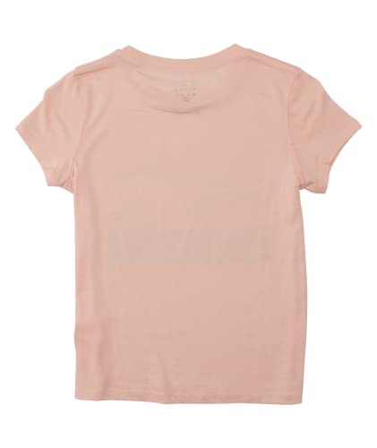 Billabong Girls' Short Sleeve Graphic Tee T-Shirt, Peachy Blocky Sun, Small