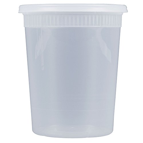 Pactiv YSD2532 DELItainer Translucent 32 Oz. Container - 240 / CS