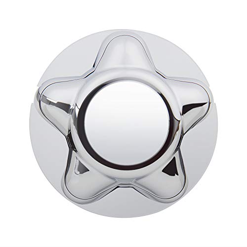 B4B BANG 4 BUCK 4 Packs 7" Center Cap with 5-Lug Steel Wheel Chrome for Ford 1997-2003 F150 F-150 97-02 Expedition