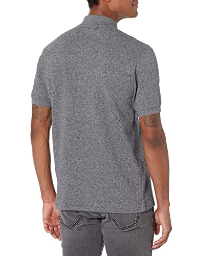 Lacoste Men's Classic Short Sleeve Chine Pique Polo Shirt Polo Shirt, Eclipse Jasper Grey, XXL