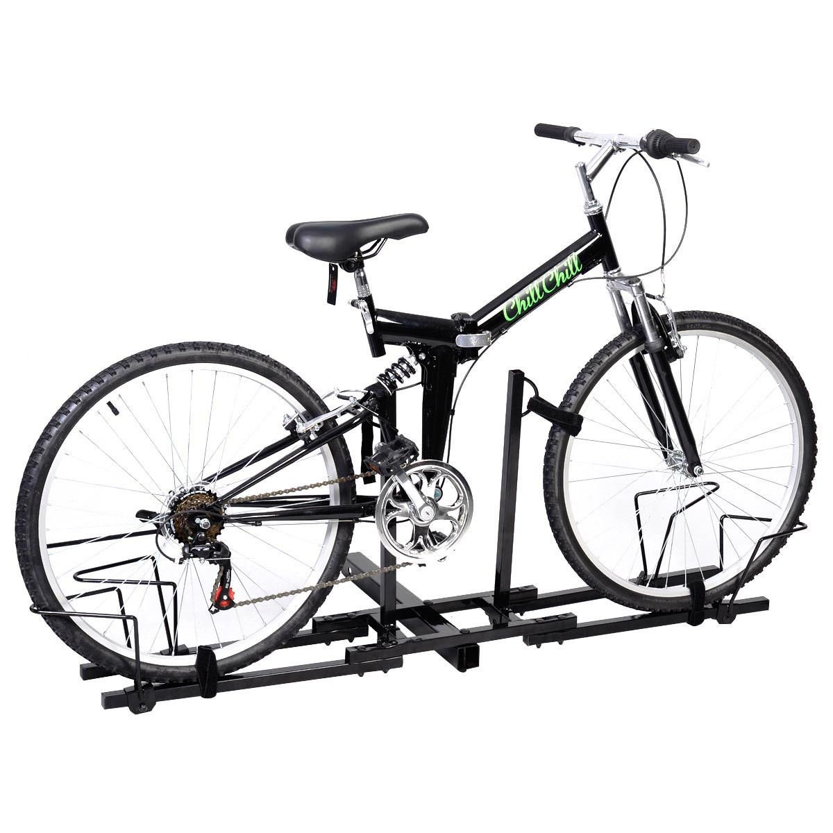 Bicycles 2 Bike Carrier Hitch Receiver 2'' Heavy Duty Mount Rack Truck SUV