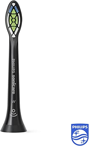 Philips Sonicare HX6064/33 DiamondClean Standard Size Black Toothbrush Heads (4 Pack)
