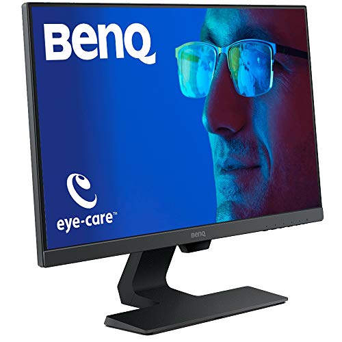 BenQ GW2480 24 Inch Monitor with 1080p, IPS Panel & Eye-Care Technology - (Renewed)