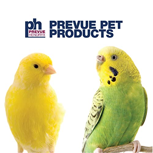 Prevue Pet Products Flight Cage for Multiple Small Birds, Steel Metal and Plastic Cage Home Crate Enclosure for Birds, Standing Birdcage, Brown/Black