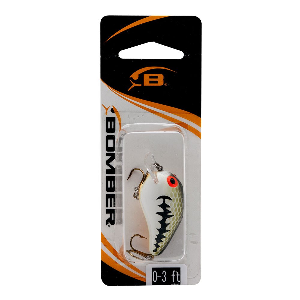 Bomber Lures Square A Crankbait Fishing Lure, Fishing Gear and Accessories, 2", 3/8 oz, Foxy Momma