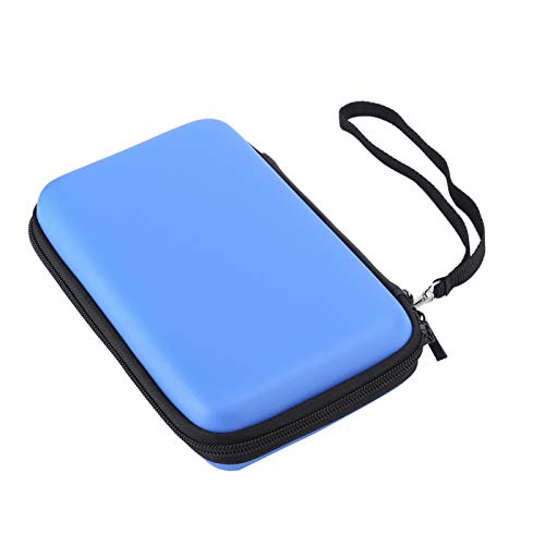 Mxzzand Scratch‑Resistant Flannel Storage Bag 2Pcs for Game Console(Blue)