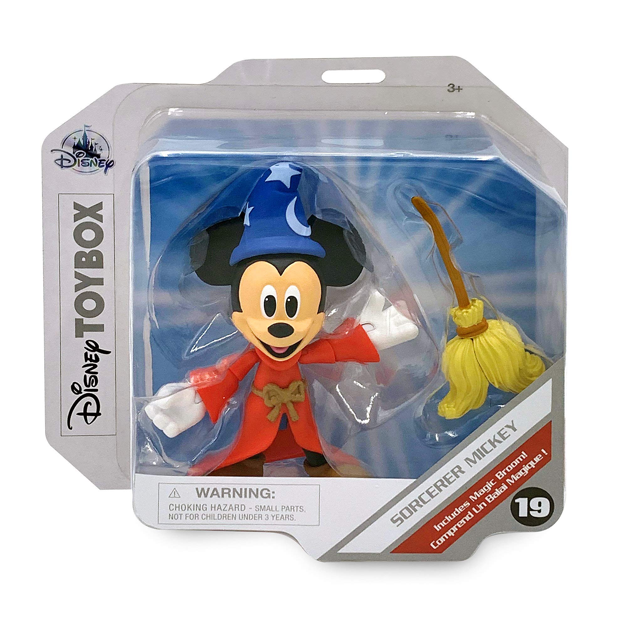 Disney Sorcerer Mickey Mouse Action Figure β Fantasia Toybox