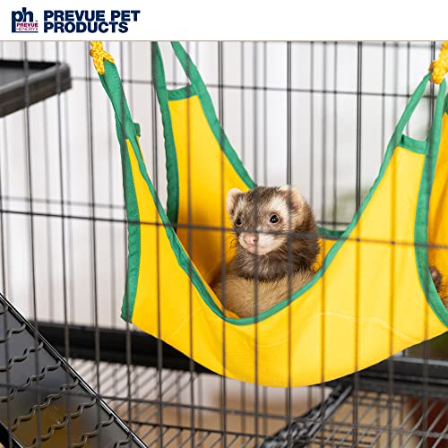 Prevue Pet Products 485 Feisty Ferret Home with Stand, Black Hammertone