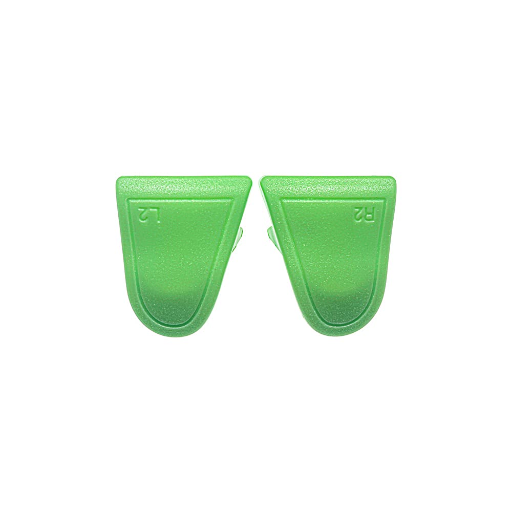 L2 R2 Trigger Buttons Extender Triggers Replacement Parts for PS5 Controller (Green)